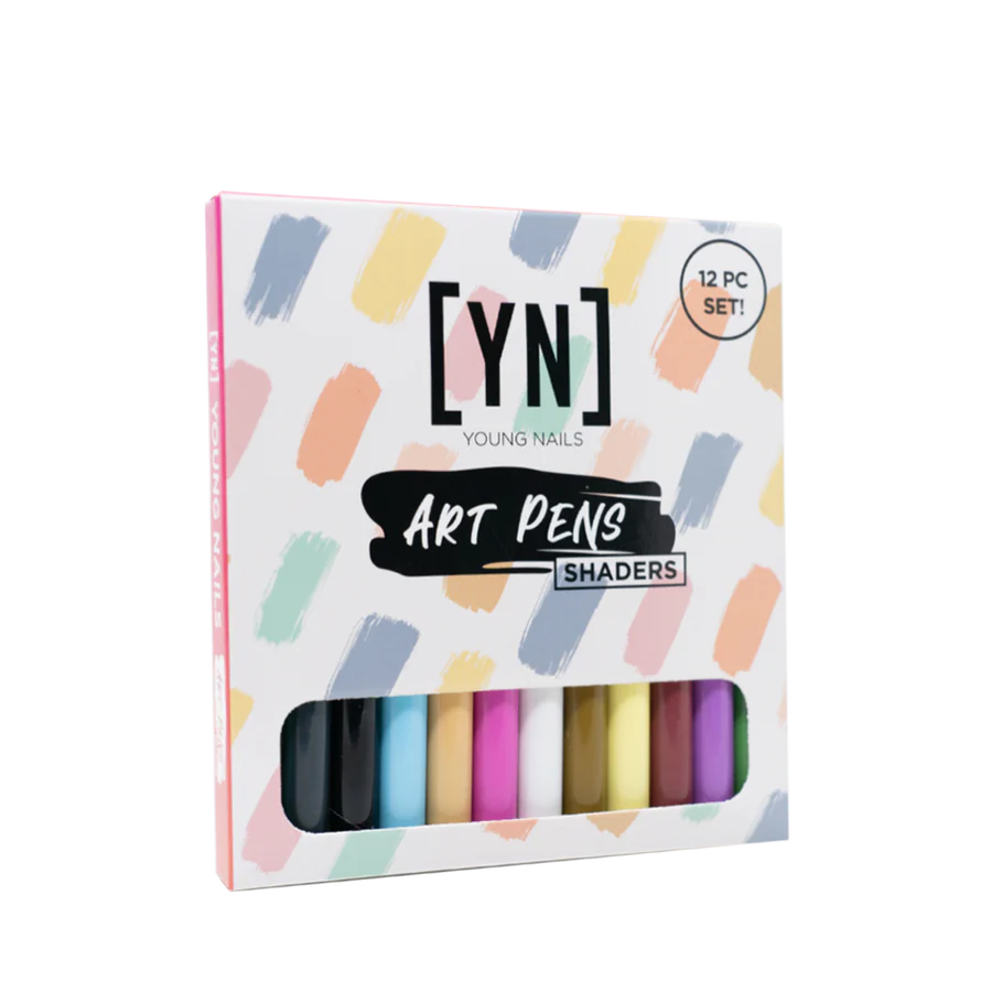 YN SHADING ART PENS, 12 PC - Young Nails UK